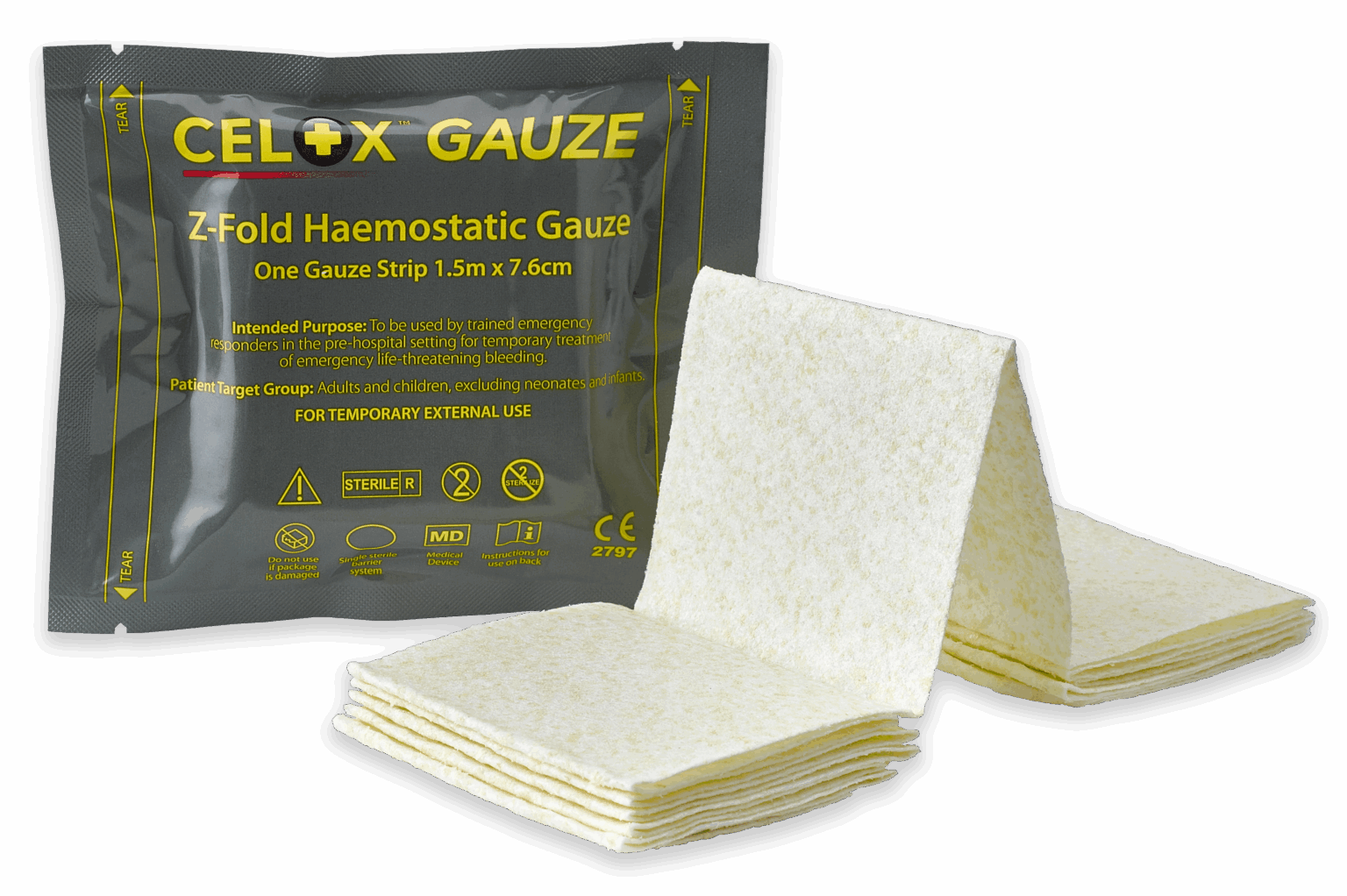 Global-CELOX™ Gauze - Celox Medical » Celox Medical